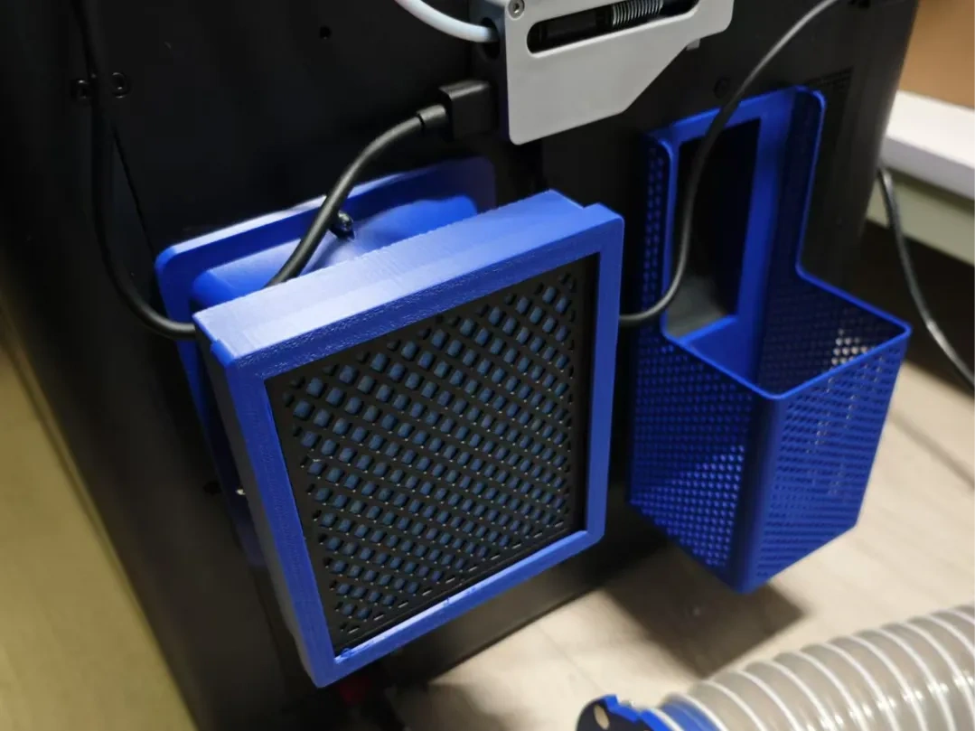 X1C/P1S Exhaust Vent Filter Box with Magnetic Mount Remixed by user ...