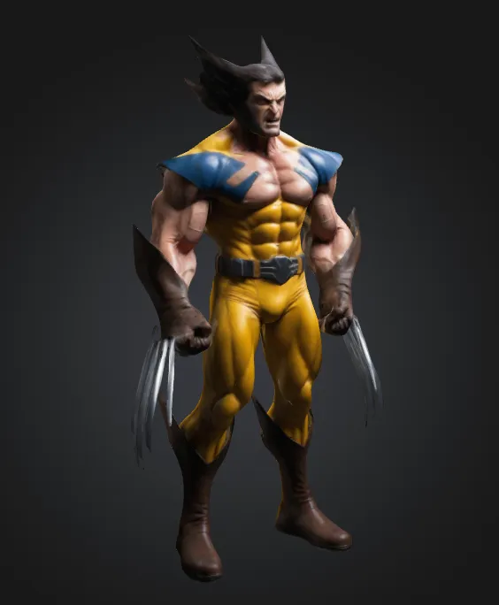 Figurine Wolverine by 3DSUDcreation MakerWorld: Download Free 3D Models
