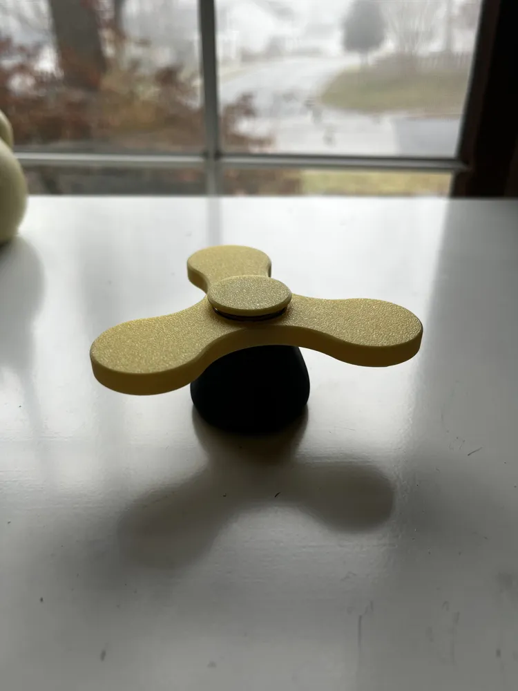 Ergonomic Fidget Spinner by tiebex - MakerWorld
