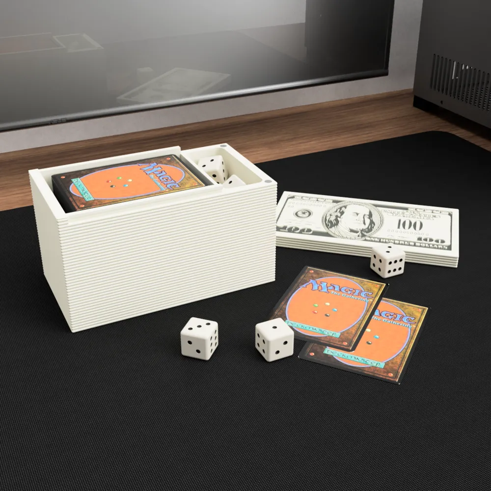 The Cash Stack Commander Deck Box by Novandi - MakerWorld
