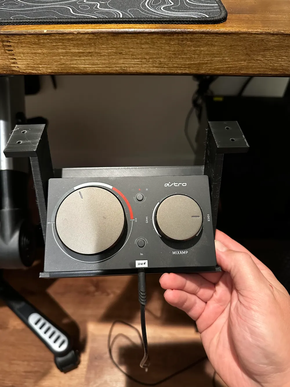 Under desk Astro Mixamp Mount by rickjames_907 - MakerWorld