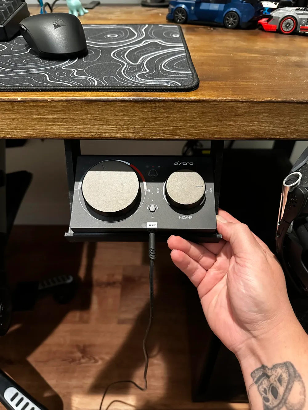 Under desk Astro Mixamp Mount by rickjames_907 - MakerWorld