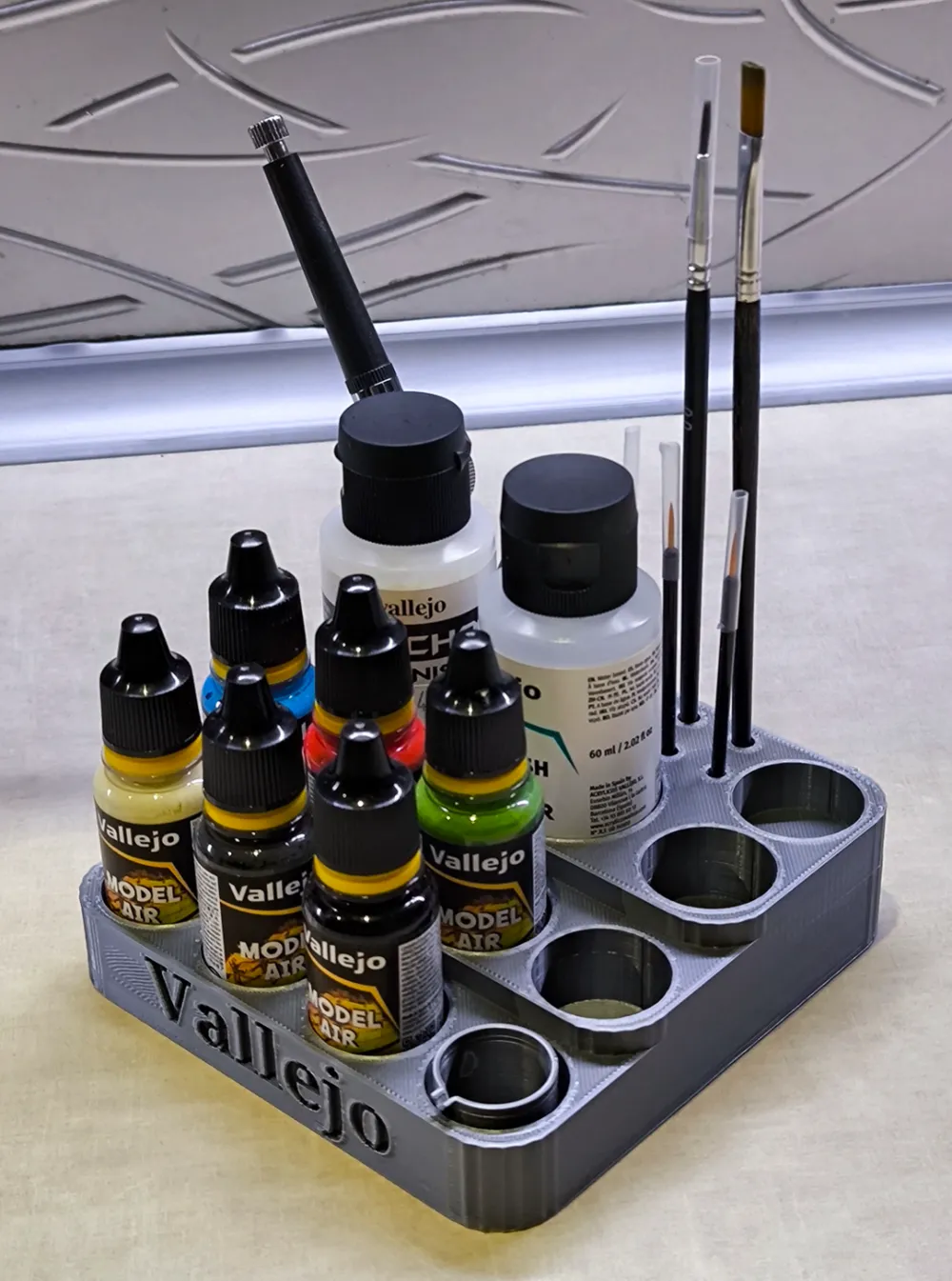 Vallejo paint stand by LukaszW MakerWorld: Download Free 3D Models