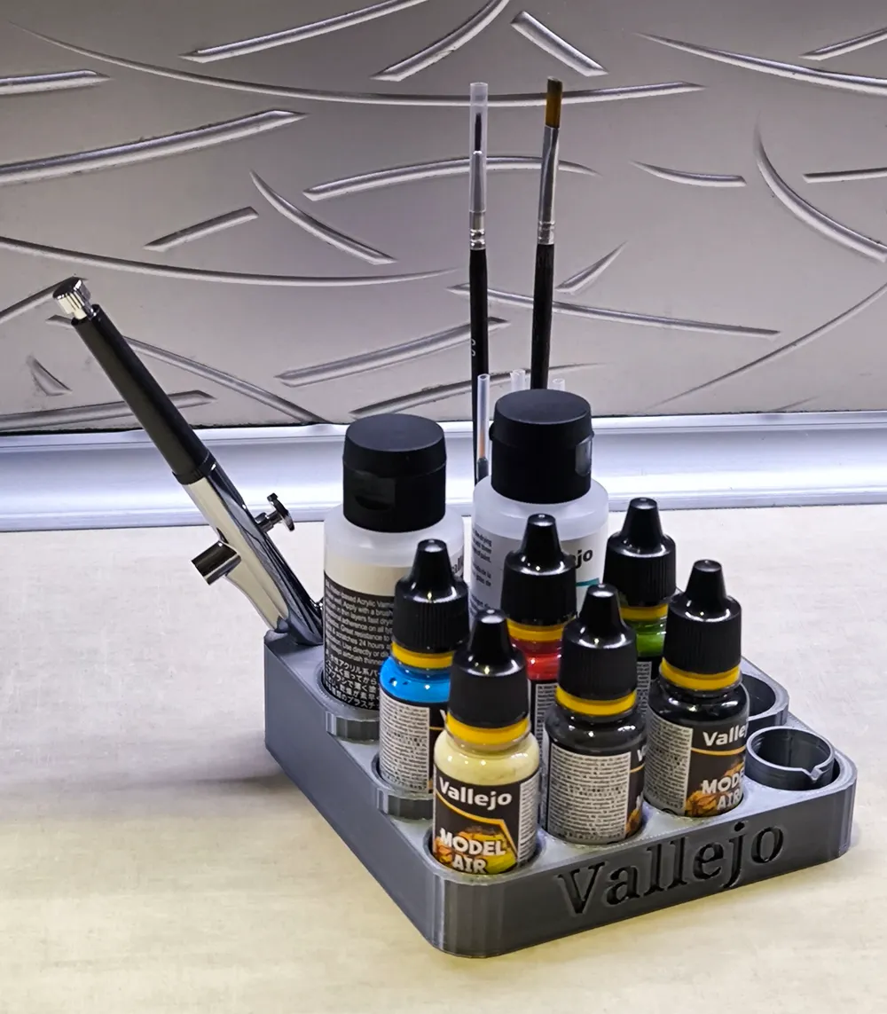 Vallejo paint stand by LukaszW MakerWorld: Download Free 3D Models