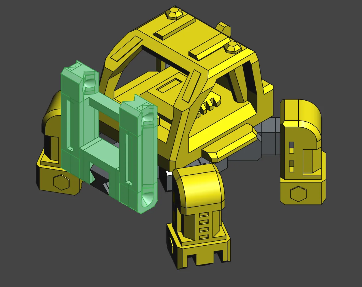 Forklift Mech - Model Kit by Kit Crafters MakerWorld: Download Free 3D ...