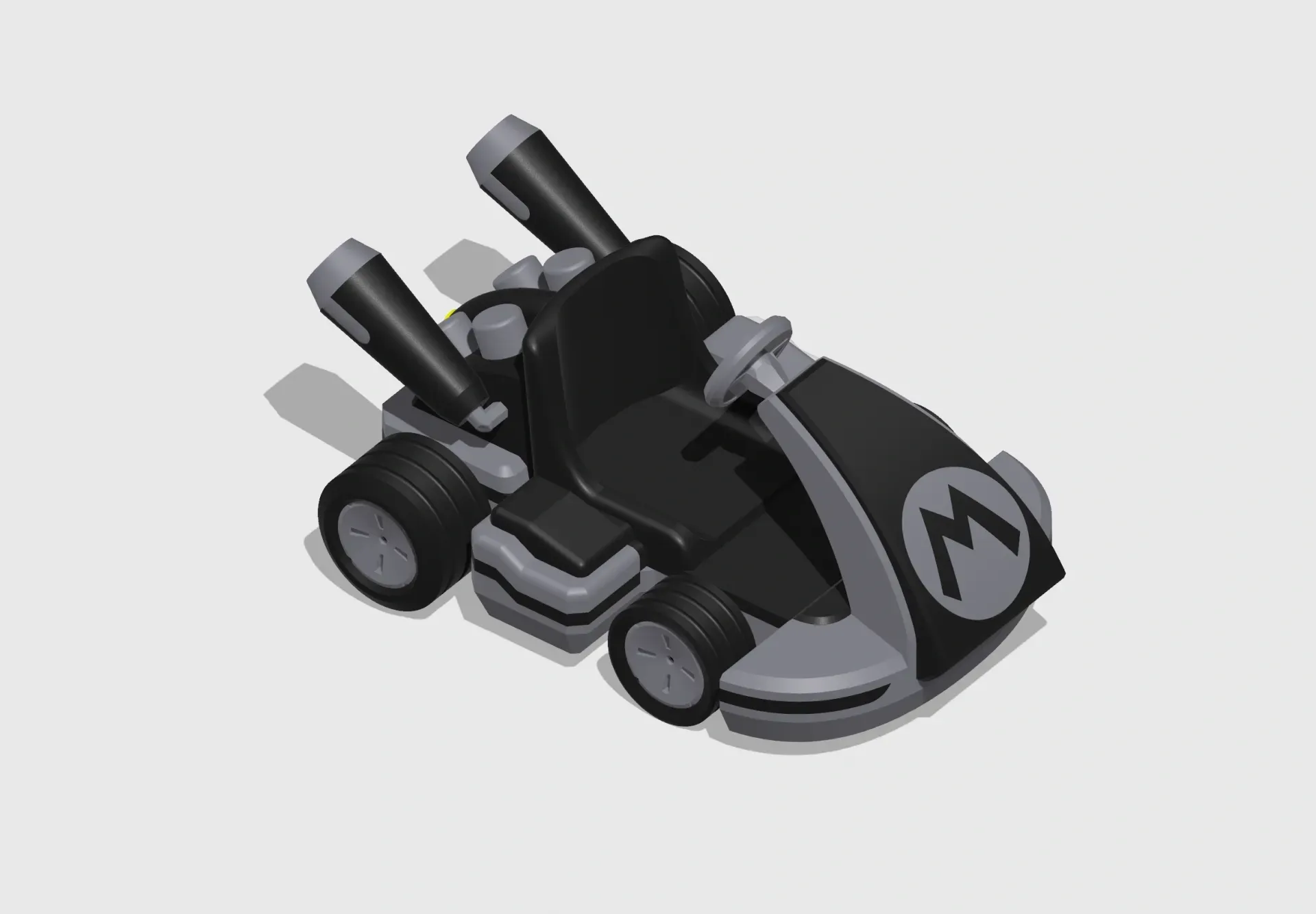 Super Mario Kart Go-Kart, Multipart Assembly, No AMS Required by BTDJM ...