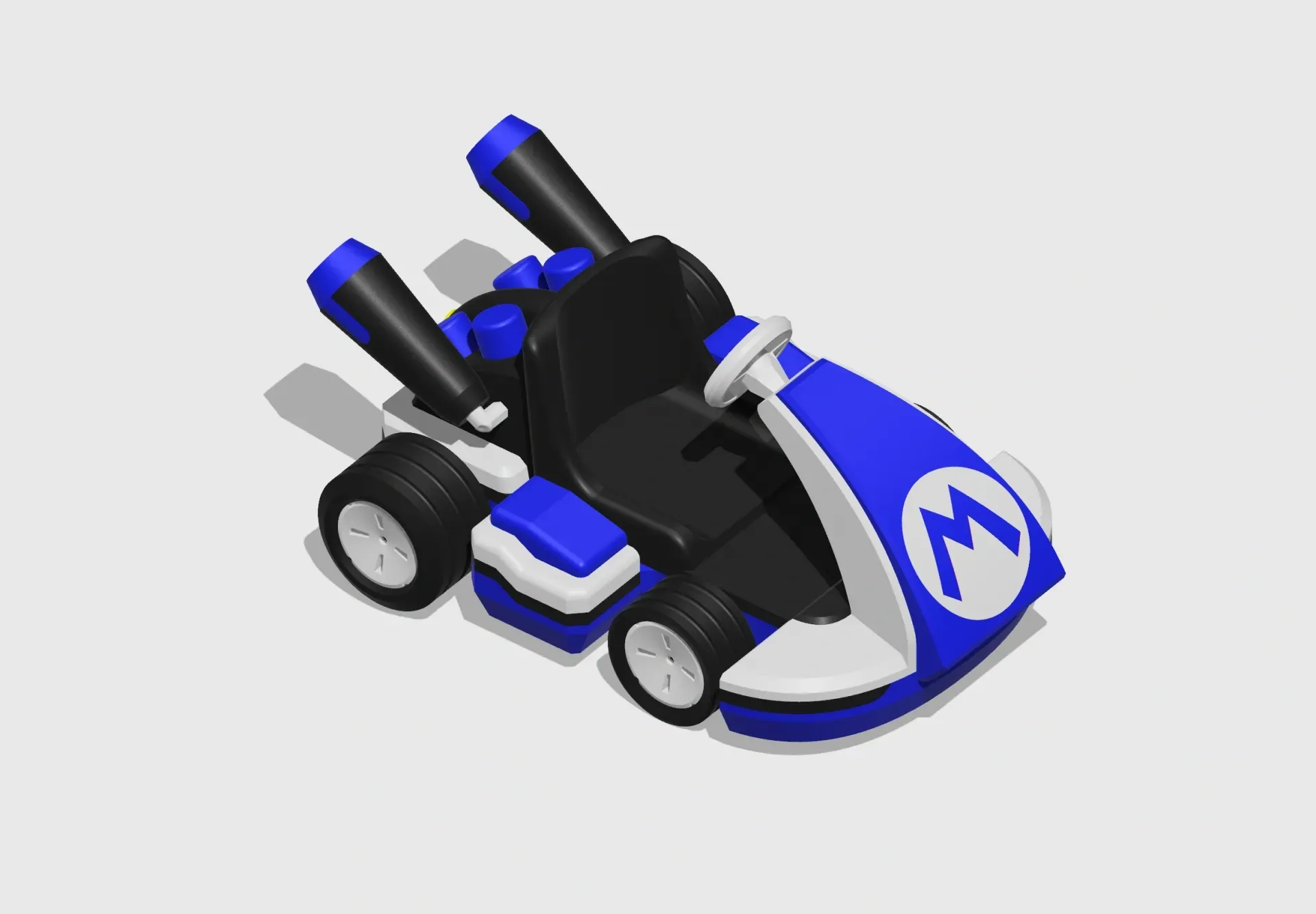 Super Mario Kart Go-Kart, Multipart Assembly, No AMS Required by BTDJM ...