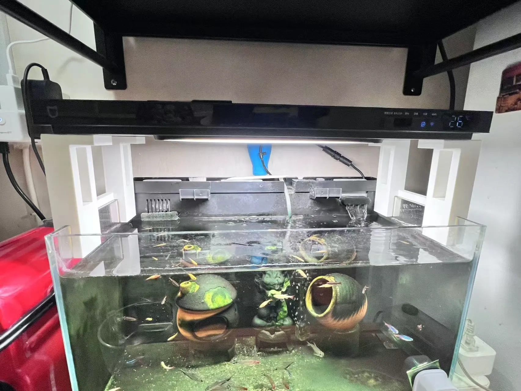Xiaomi Fish Tank Riser by 九五 MakerWorld: Download Free 3D Models