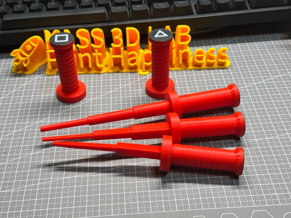 Squid Game style mini retractable sword by Kass 3D MakerWorld: Download ...