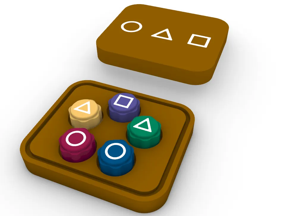 Squid Games Gonggi by Ulxac - MakerWorld