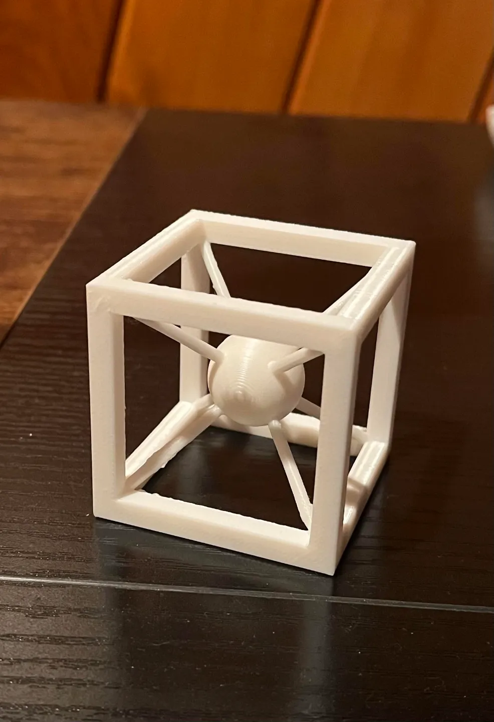 Sphere in Cube (support test) by josh voyer MakerWorld: Download Free ...