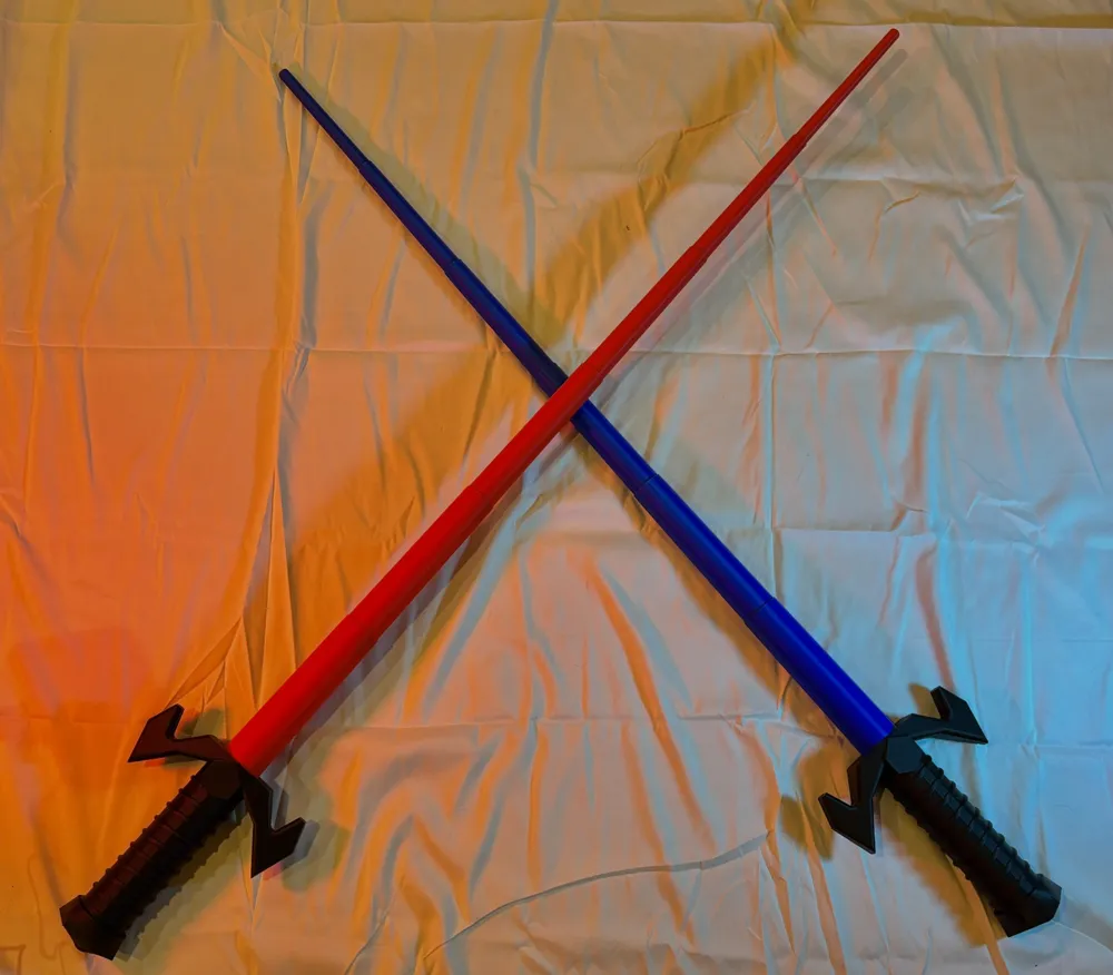 Collapsible sword Remixed by cooper nelson MakerWorld: Download Free 3D ...