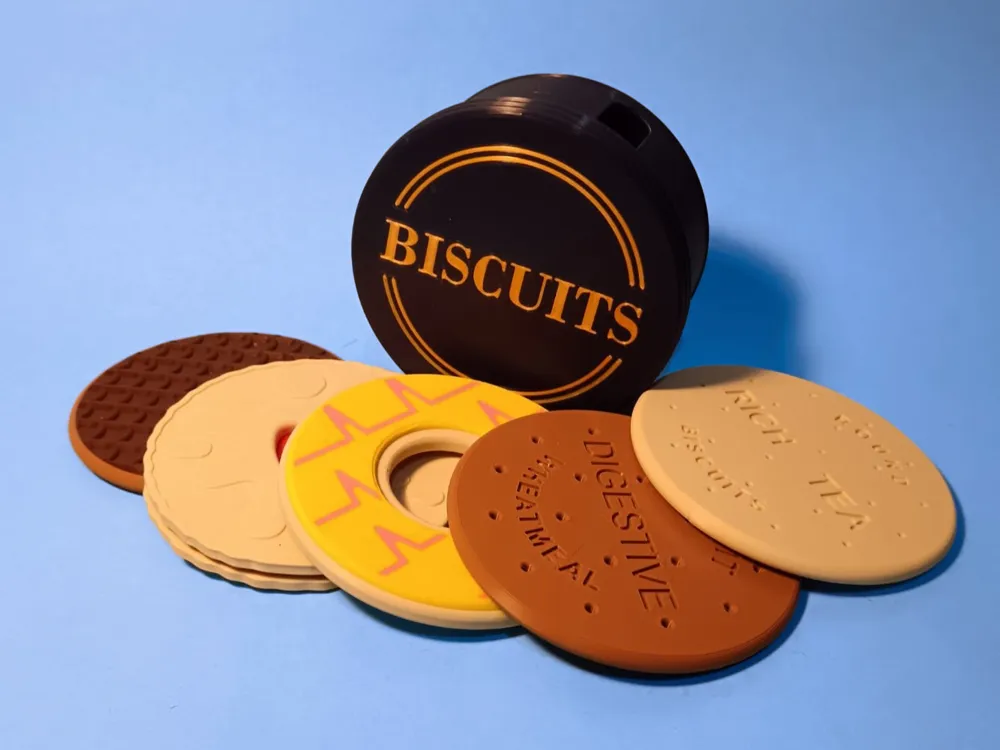 Biscuit Coasters by Xrontos - MakerWorld