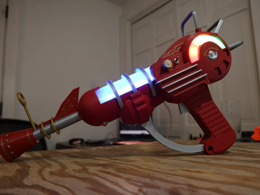 ray gun Remixed by Lloyd8123 MakerWorld: Download Free 3D Models