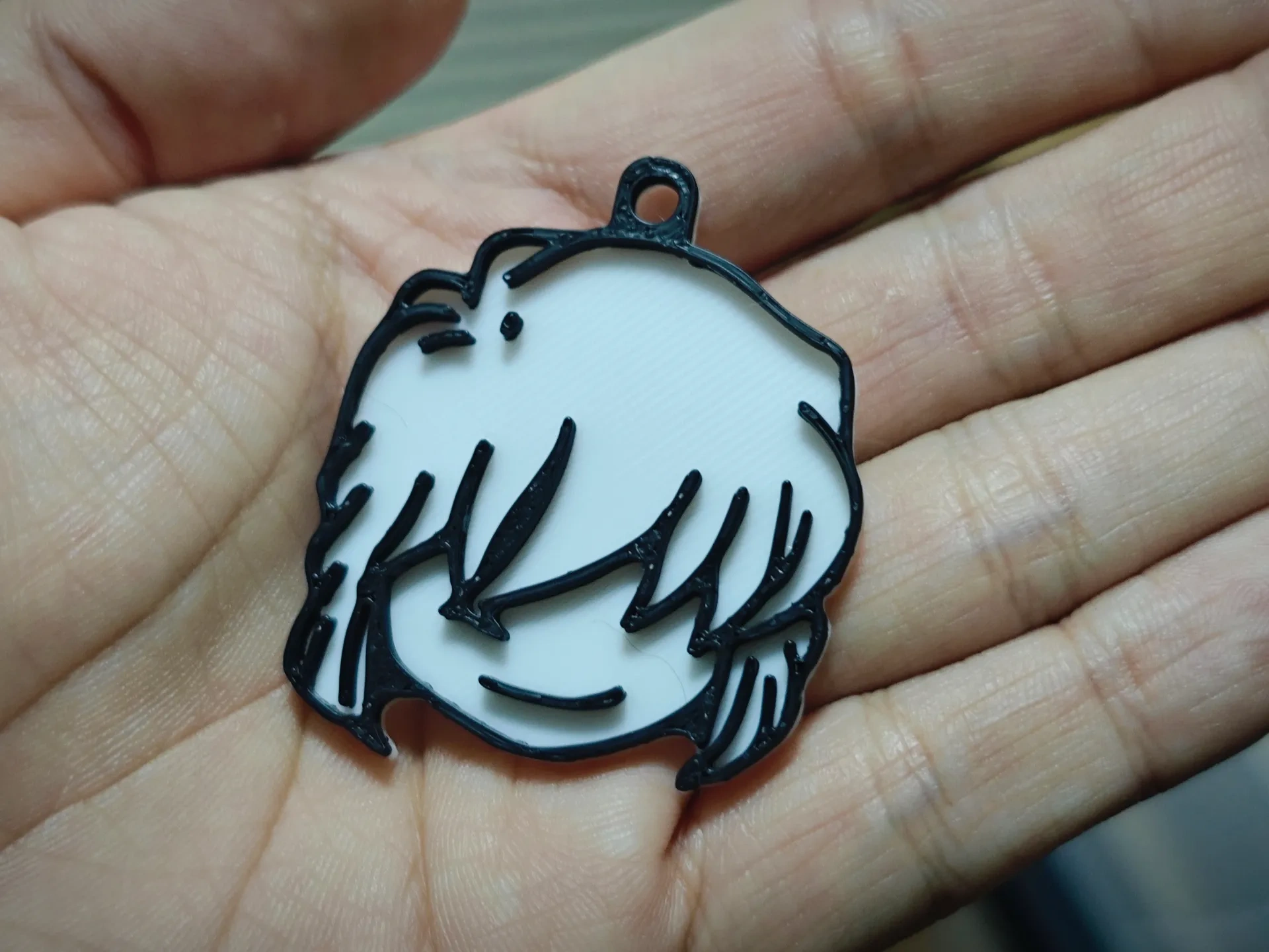 Ai Haibara Logo Keychain by AtamiSquare MakerWorld: Download Free 3D Models