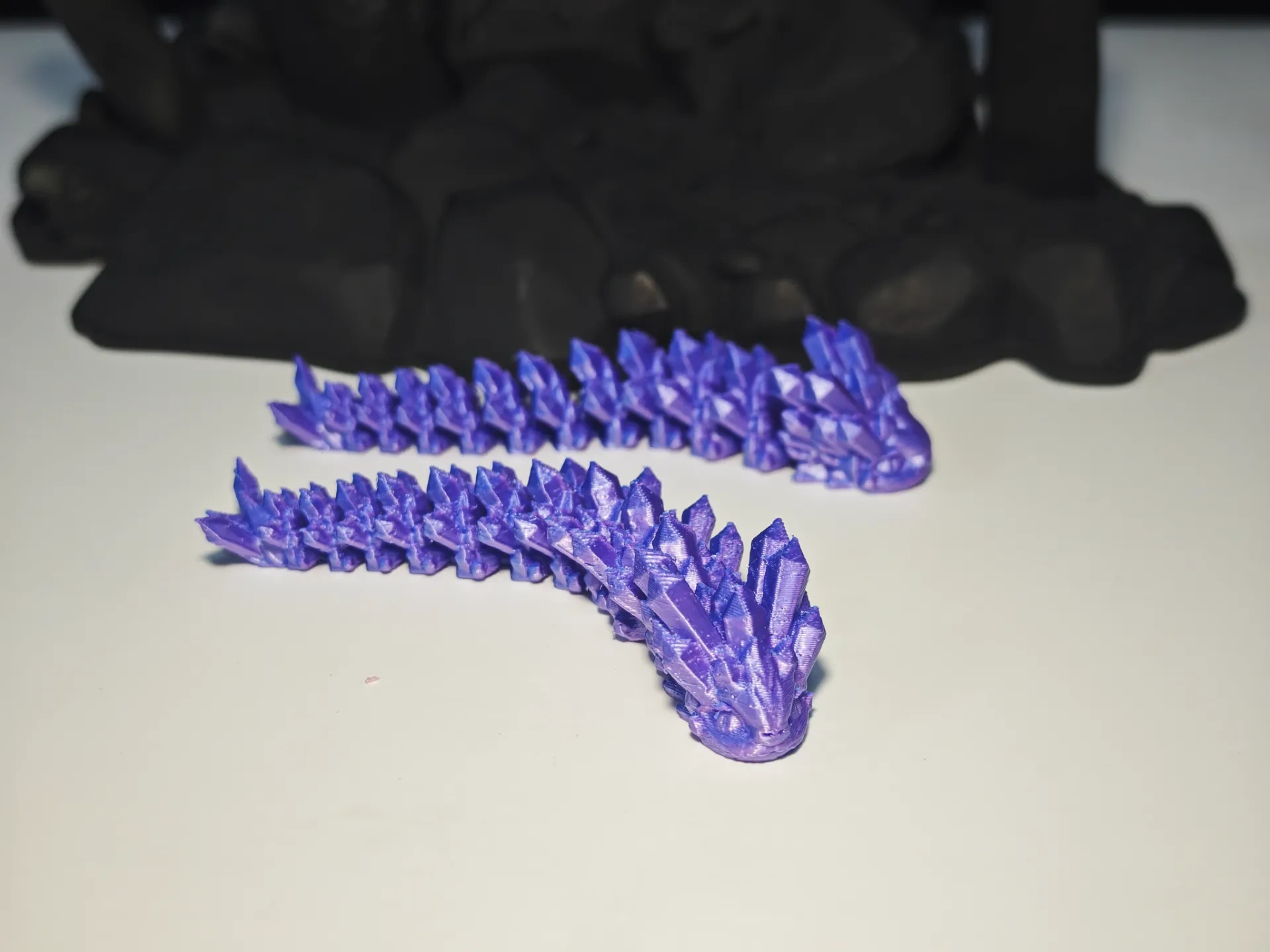 Year of the Snake - Crystal Snake ~ Print-in-Place Articulated Crystal ...