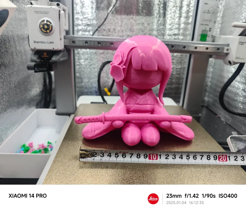 Genshin Impact Raiden Shogun Figurine Model by Quadratic model sharing ...