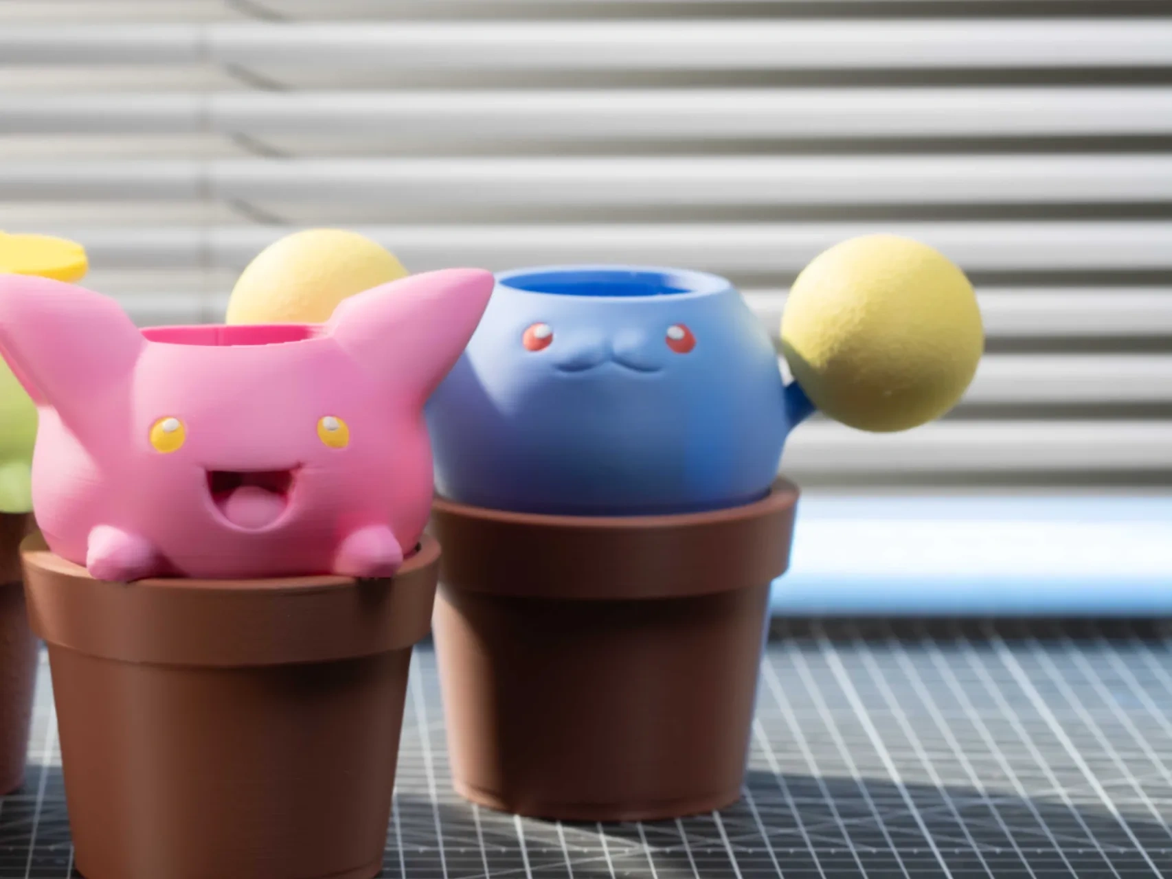 189 Jumpluff Cotton Candy Planter by Ikeda - MakerWorld