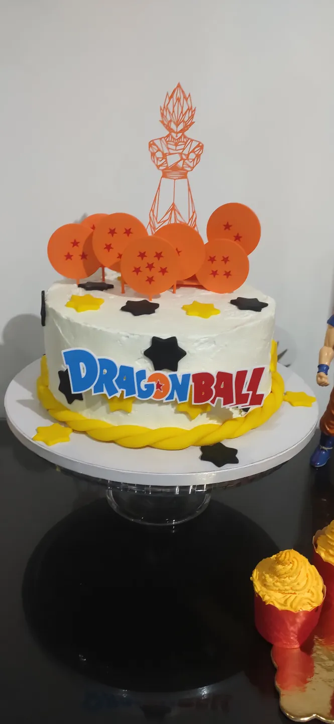 dragon ball topper cake by Pepper - MakerWorld