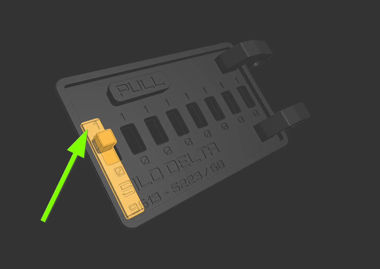 Nuclear Launch Code Vault - Free 3D Print Model - MakerWorld