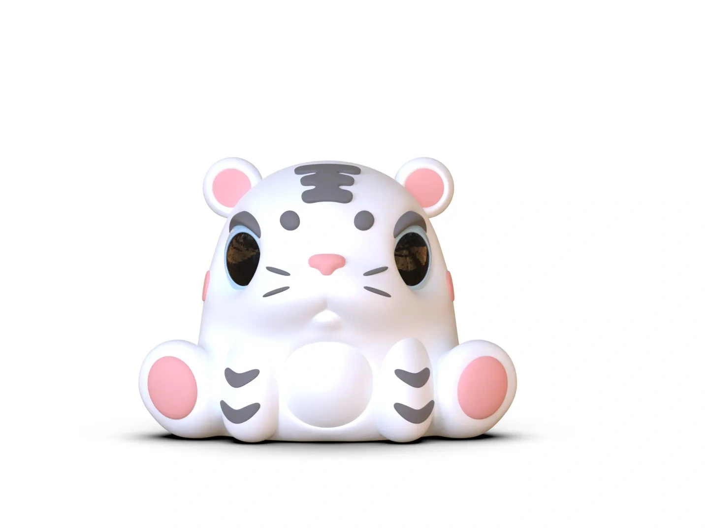 Four Sacred Beasts - White Tiger by 浅唱 - MakerWorld