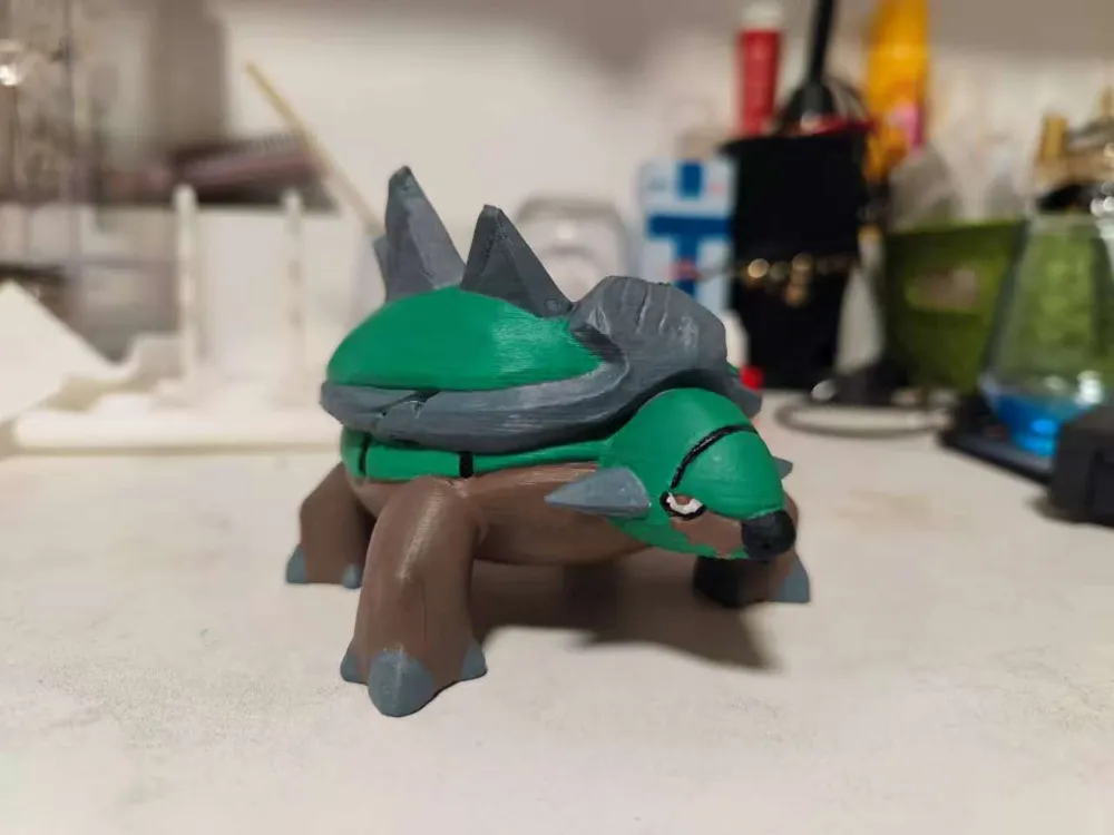 Torterra Planter Pot - Free 3D Print Model - MakerWorld