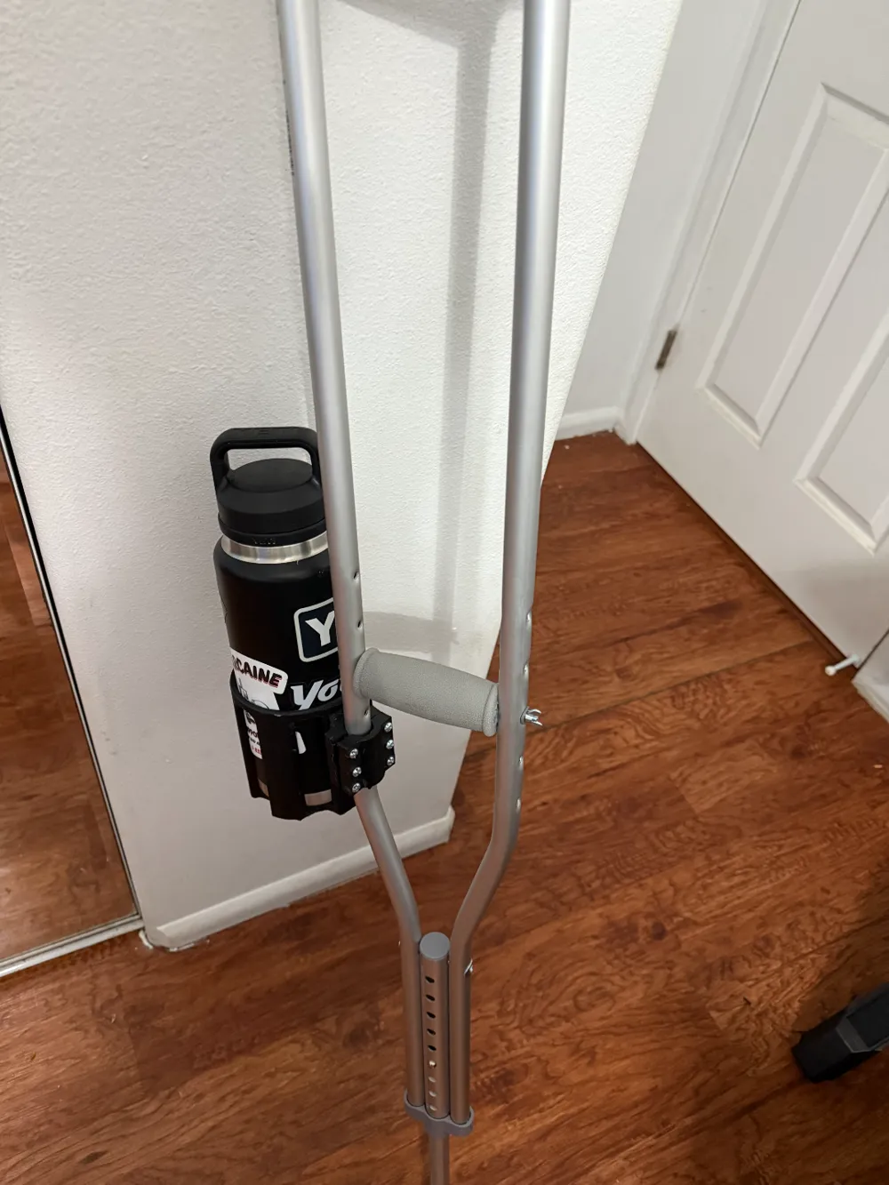 crutch cup holder - Free 3D Print Model - MakerWorld