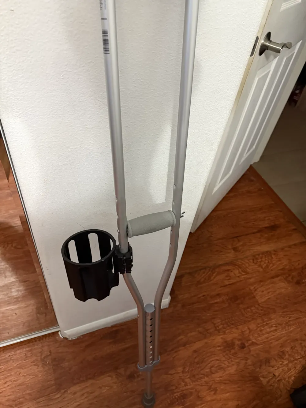 crutch cup holder - Free 3D Print Model - MakerWorld