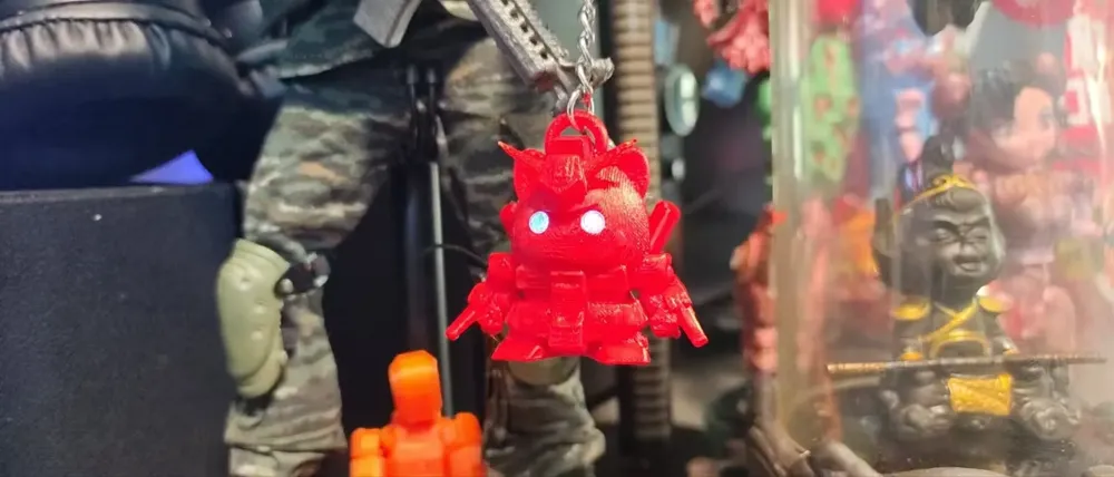 Beargguy Gundam Keychain by 熊小猫 - MakerWorld