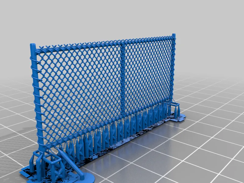 Modern Chain-Link Fences by nonPareil - MakerWorld