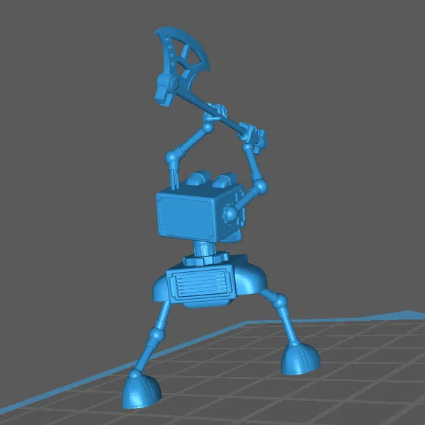 Modron - DuoDrone - Geometric Warrior by nonPareil - MakerWorld