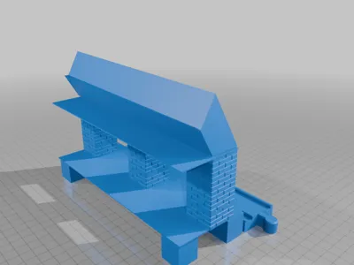 train platform - Free 3D Print Model - MakerWorld