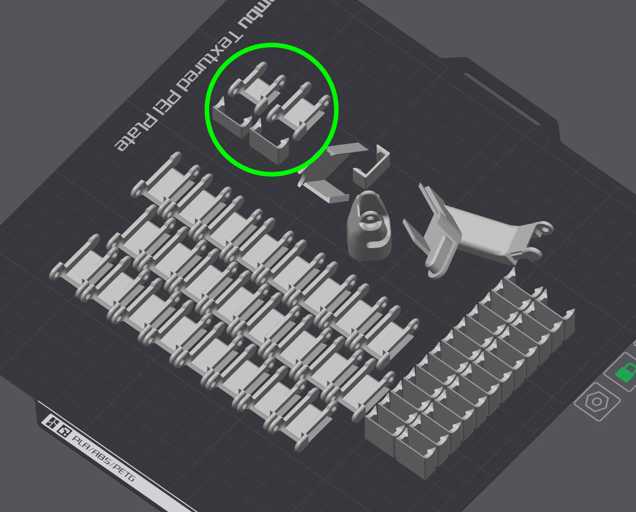 A1 mini X-axis print head drag chain by Kar Fai MakerWorld: Download ...