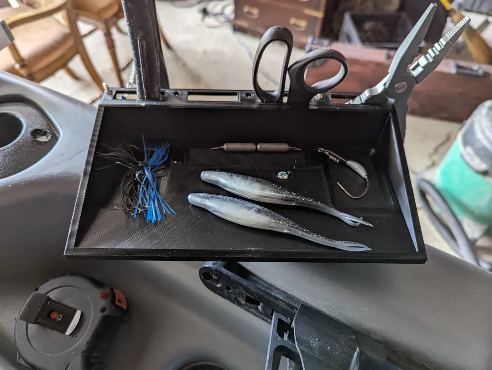 Kayak Fishing Tray - Free 3D Print Model - MakerWorld