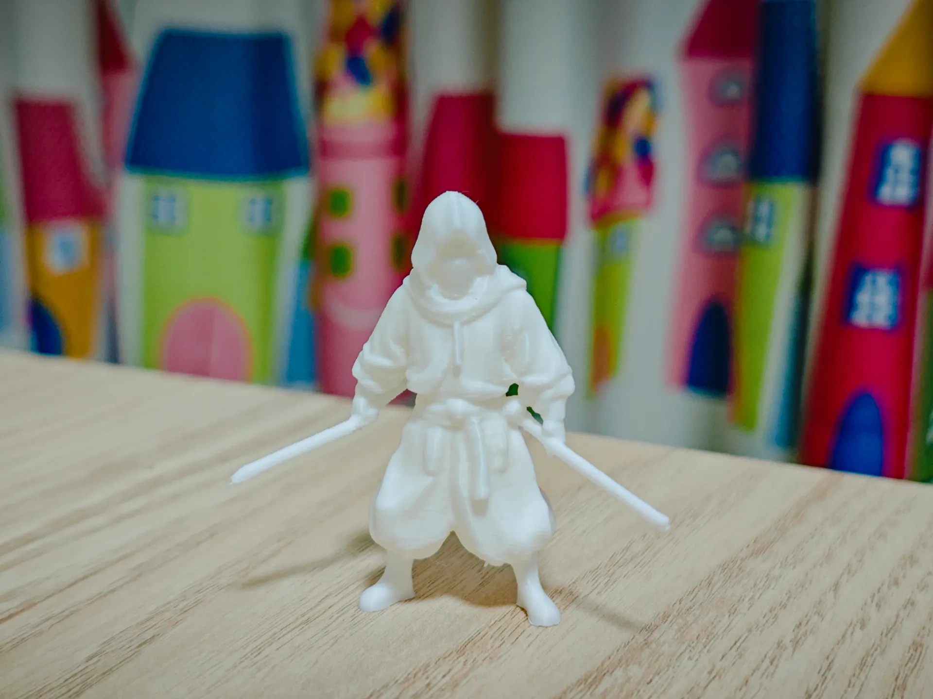 Miniature Ninja Figurine by AtamiSquare - MakerWorld