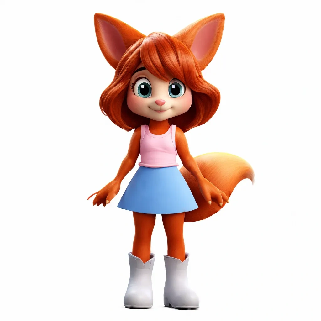 Fox Girl (MakerLab Image-to-Model) by AtamiSquare - MakerWorld