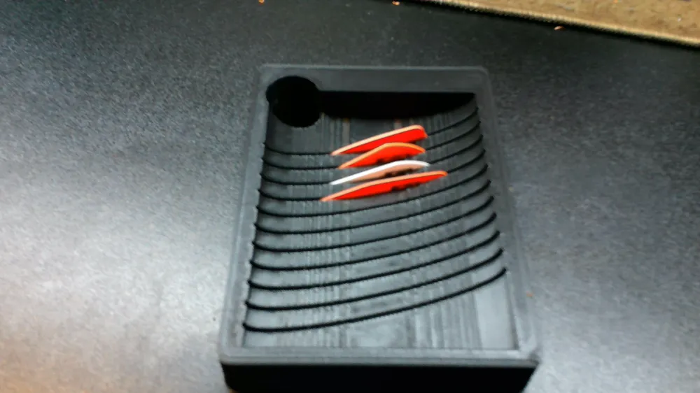 fletching vane priming jig - Free 3D Print Model - MakerWorld