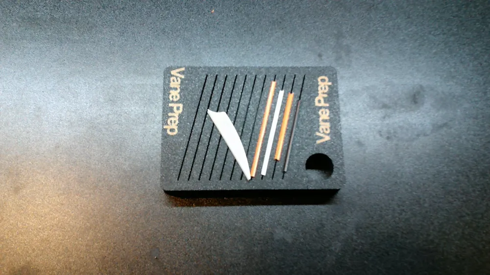 fletching vane priming jig - Free 3D Print Model - MakerWorld