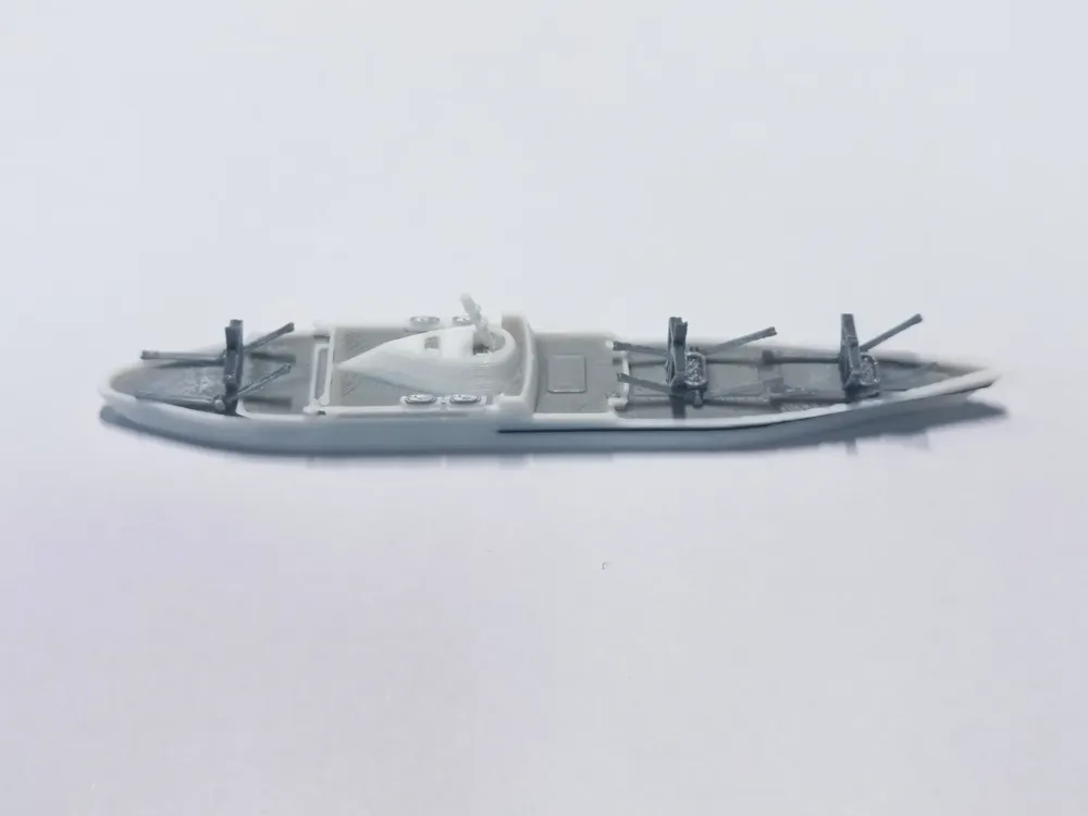 1:2000 Scale Model of the NS Savannah Nuclear-Powered Cargo Ship—A ...