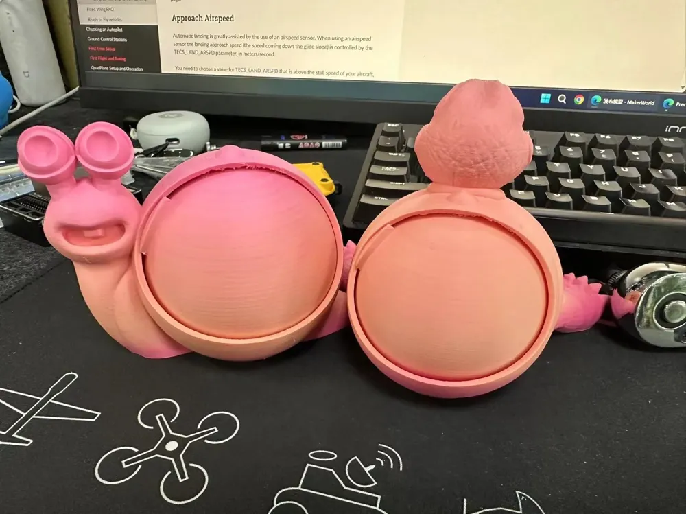 Snail and Turtle Storage Box by LIbra wang - MakerWorld