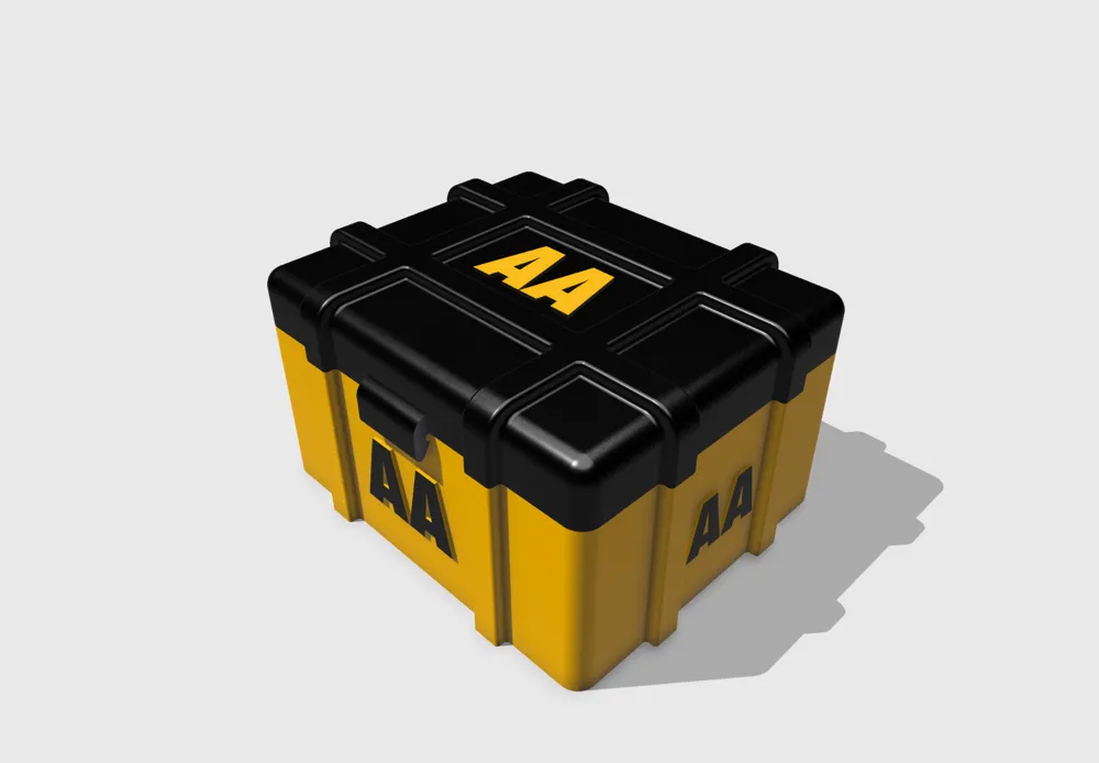 AA Battery Storage Box V2 by The Creator - MakerWorld