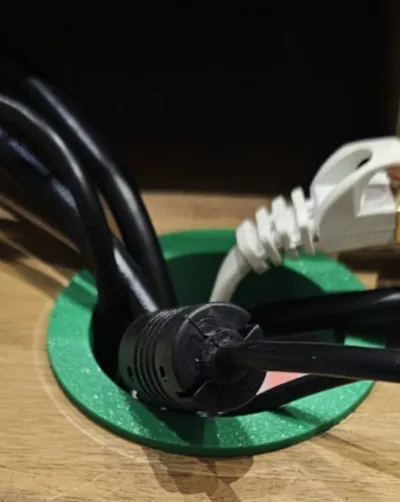 Desk hole - Free 3D Print Model - MakerWorld