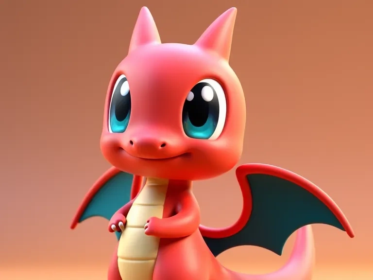 Adorable Devil Dragon by Bruceking - MakerWorld