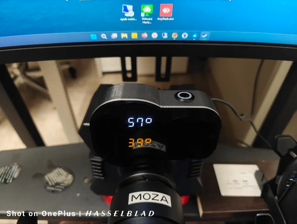 SIMHub dashboard for Moza R5 and Fanatec CLS DD by ReedTiger MakerWorld ...