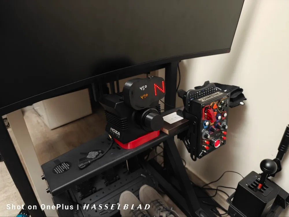 SIMHub dashboard for Moza R5 and Fanatec CLS DD by ReedTiger MakerWorld ...