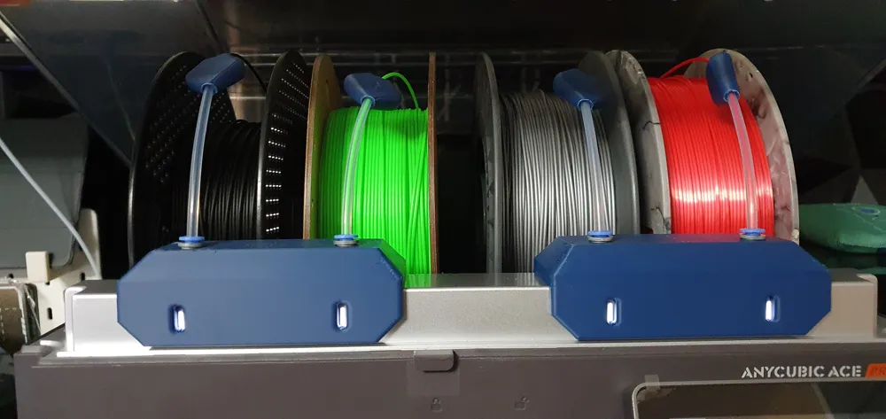 Anycubic ACE Pro Filament Saver & Alignment by 3Dwork - MakerWorld