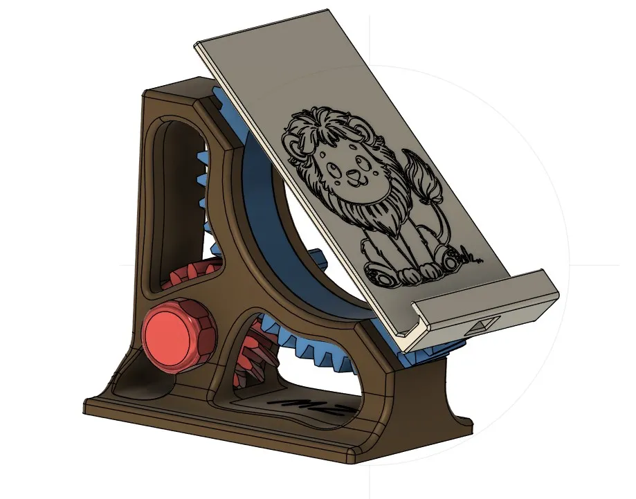 Tablet or Phone Stand PLA by Blueprint Lion MakerWorld: Download Free ...