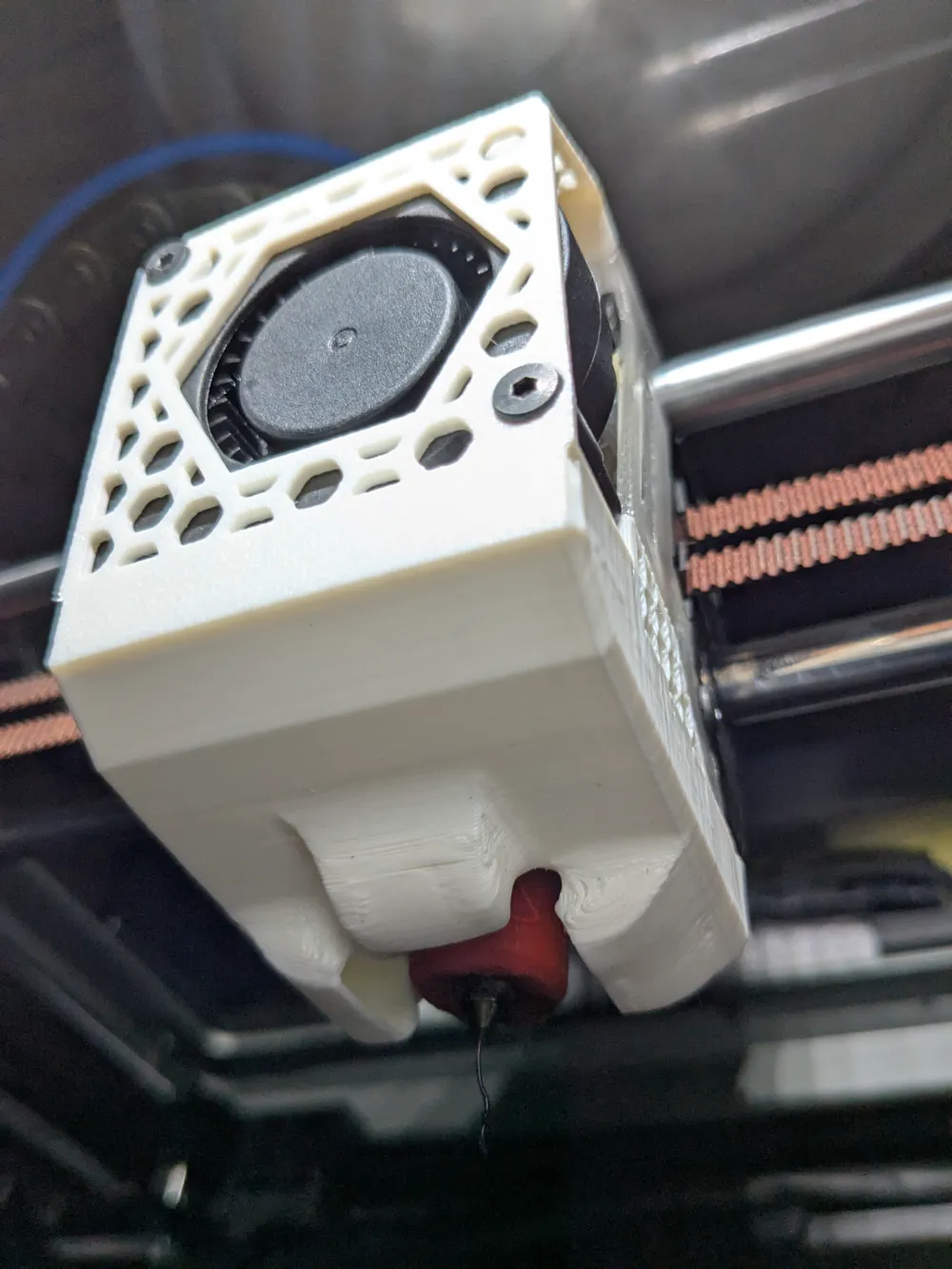 K1/K1C/K1 Max Magnetic Toolhead Cover - 5015 Fan - Free 3D Print Model ...