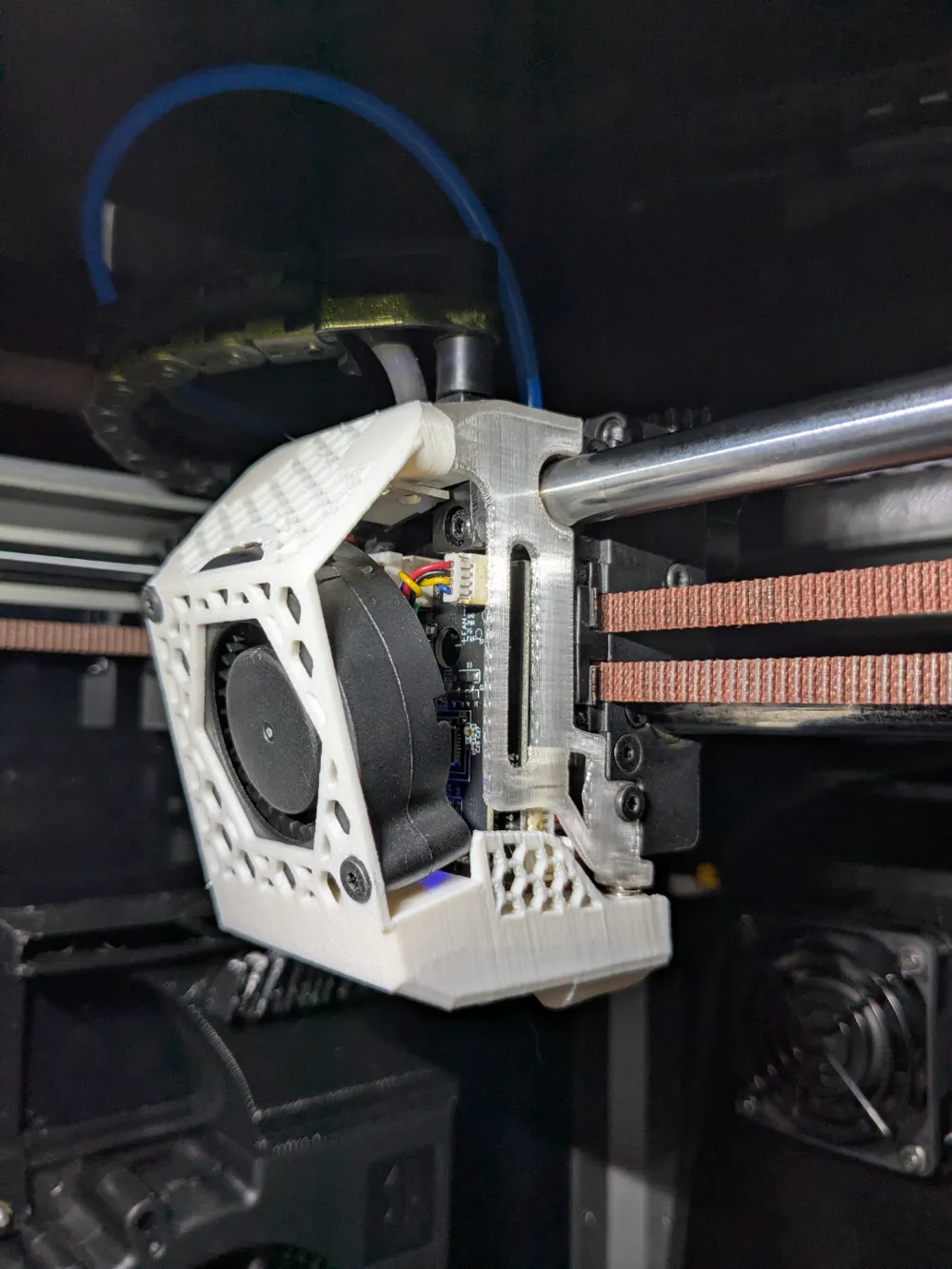 K1/K1C/K1 Max Magnetic Toolhead Cover - 5015 Fan - Free 3D Print Model ...