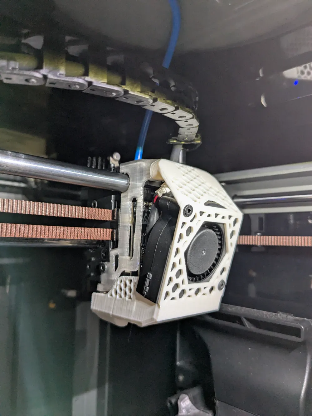 K1/K1C/K1 Max Magnetic Toolhead Cover - 5015 Fan - Free 3D Print Model ...